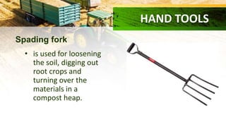 Grade 7- Agricultural Crop Production.Farm Tools and Equipment.pptx