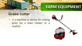 Grade 7- Agricultural Crop Production.Farm Tools and Equipment.pptx