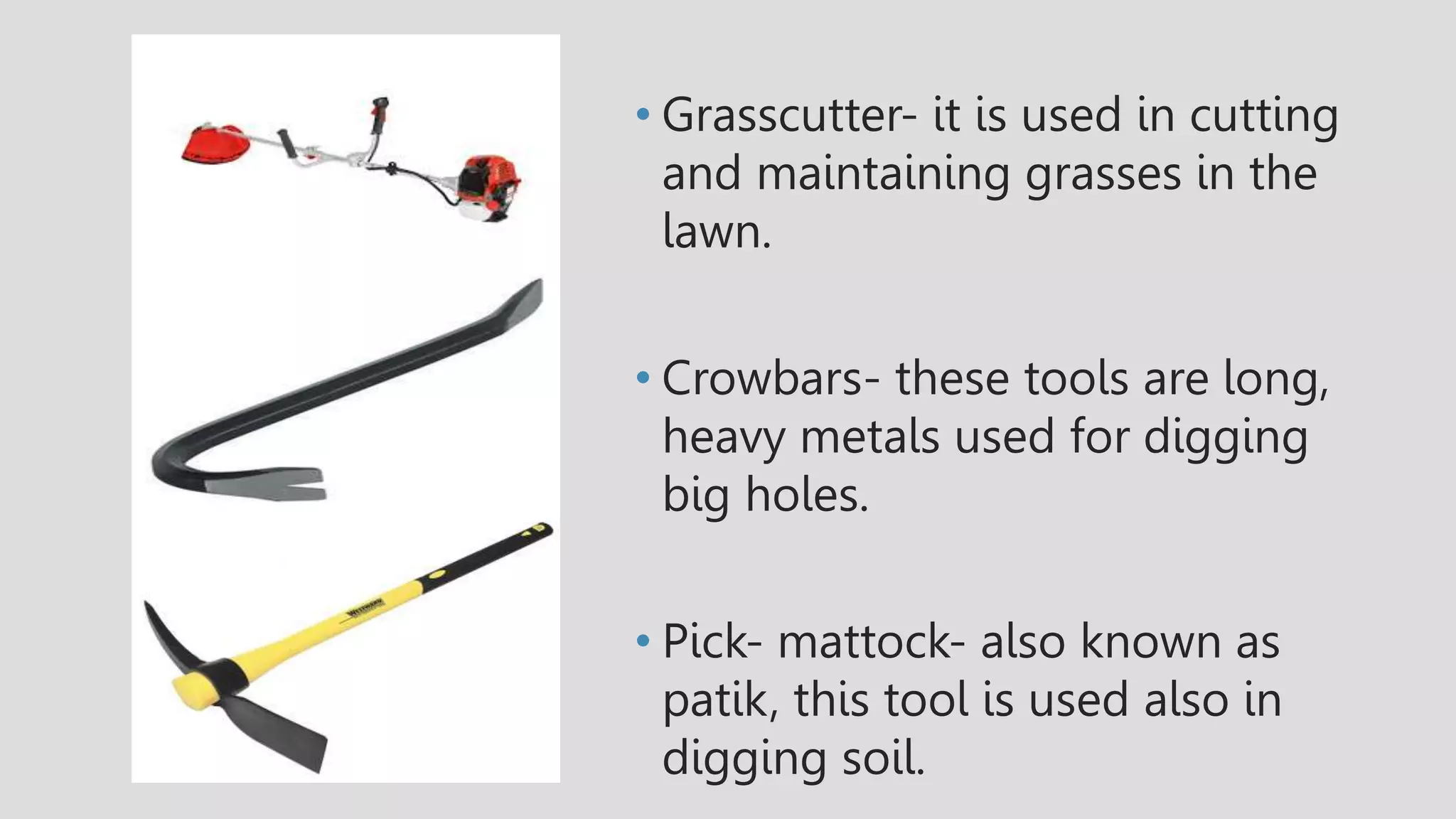 Farm tools and their uses.pptx