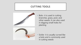 Farm tools and their uses.pptx