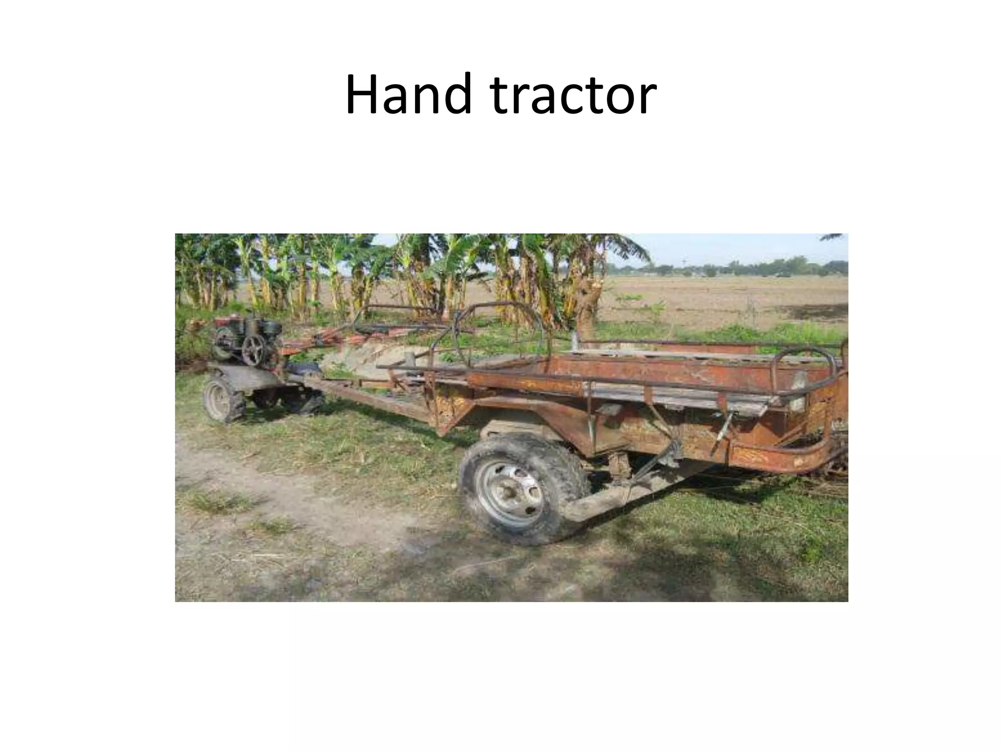 Farm tools, equipment and implements | PPTX