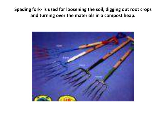 Farm tools, equipment and implements | PPTX | Agriculture | Industries