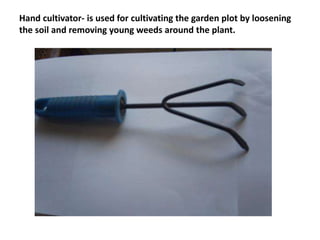 Farm tools, equipment and implements | PPTX