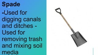 FARM TOOLS, FARM IMPLEMENTS AND FARM EQUIPMENT.pptx