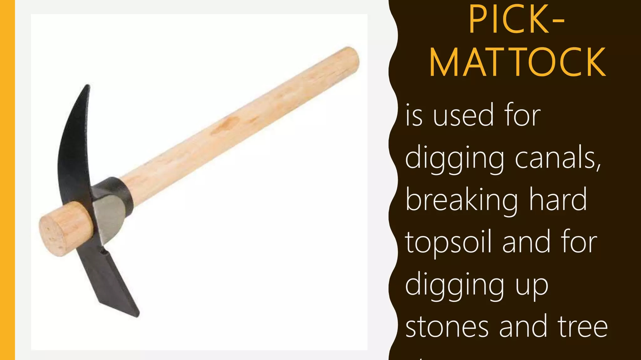 Farm tools in agricultural crop production | PPTX