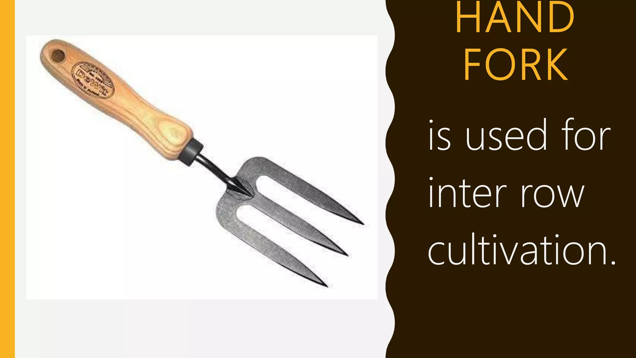 Farm tools in agricultural crop production | PPTX