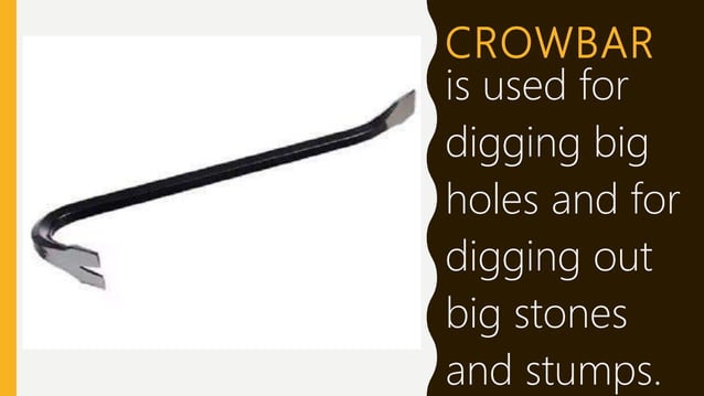 Farm tools in agricultural crop production | PPTX | Agriculture ...