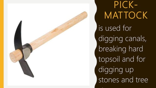 Farm tools in agricultural crop production | PPTX | Agriculture ...