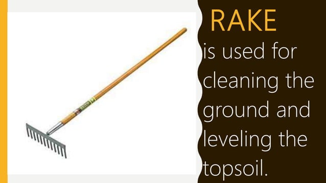 Farm tools in agricultural crop production | PPTX | Agriculture ...