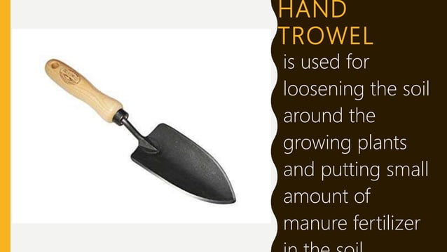 Farm tools in agricultural crop production | PPTX | Agriculture ...