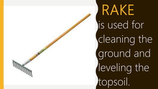 Farm tools in agricultural crop production | PPT