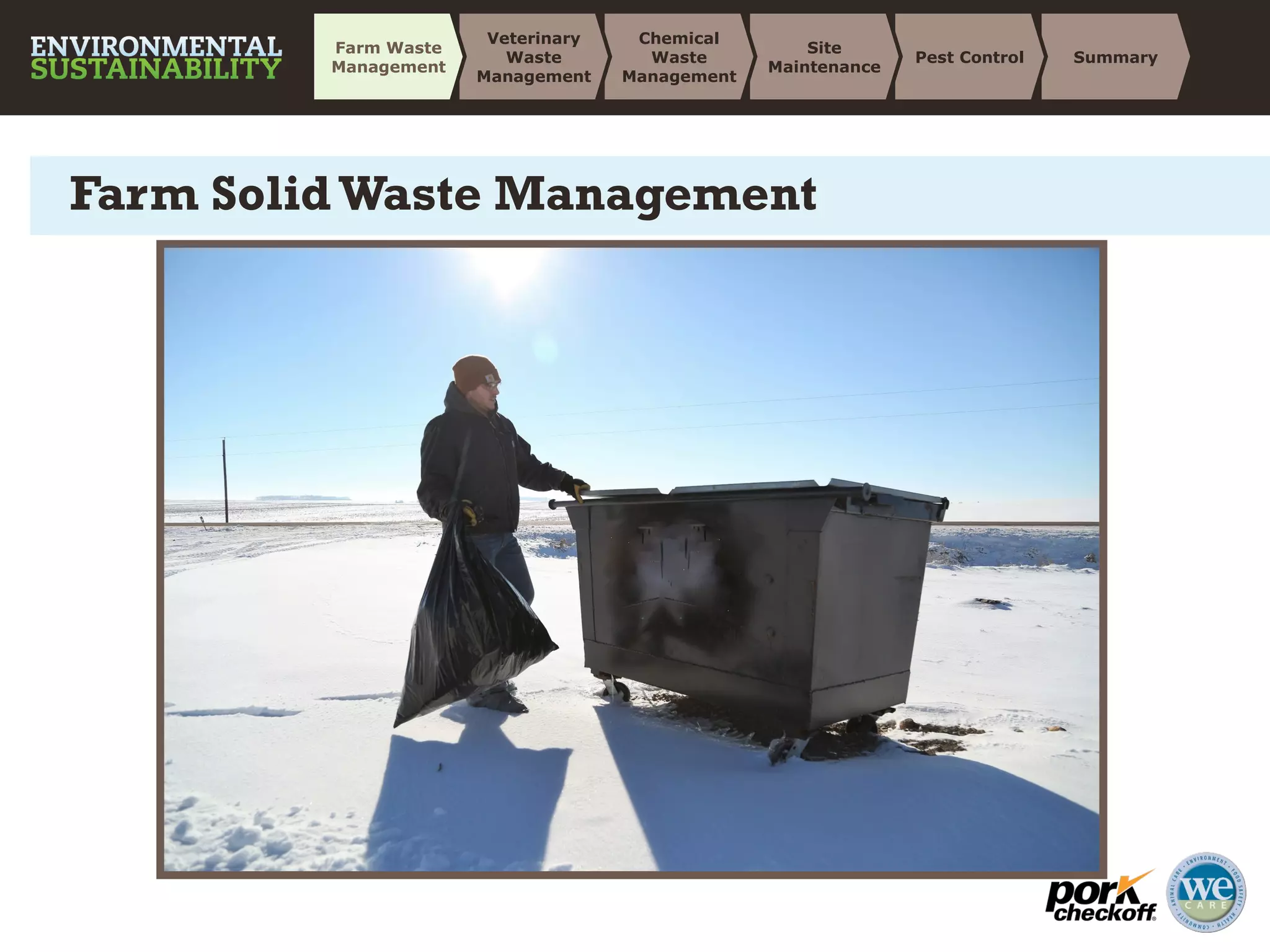 Farm Waste and Site Maintenance | PPT