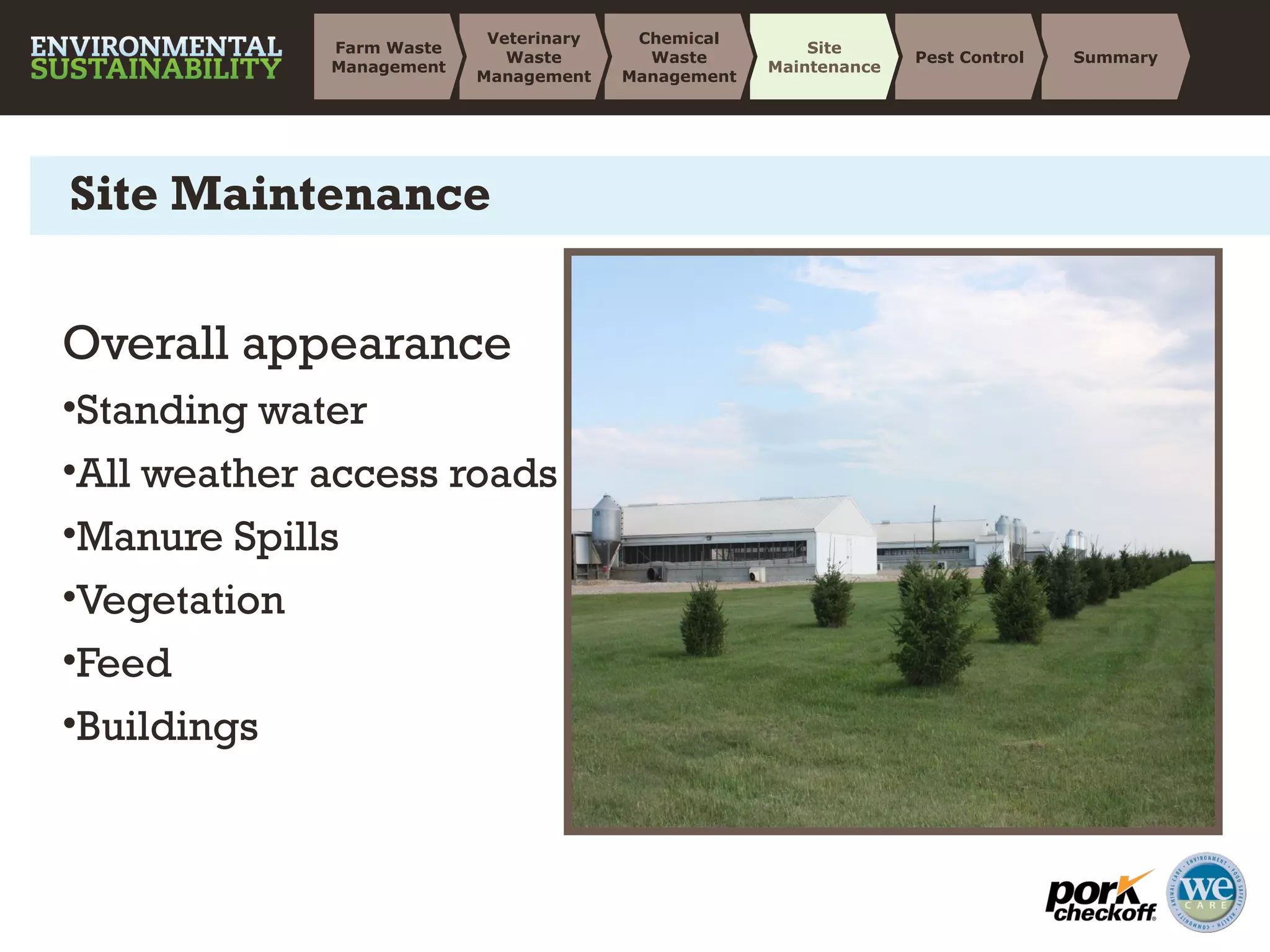 Farm Waste and Site Maintenance | PPT