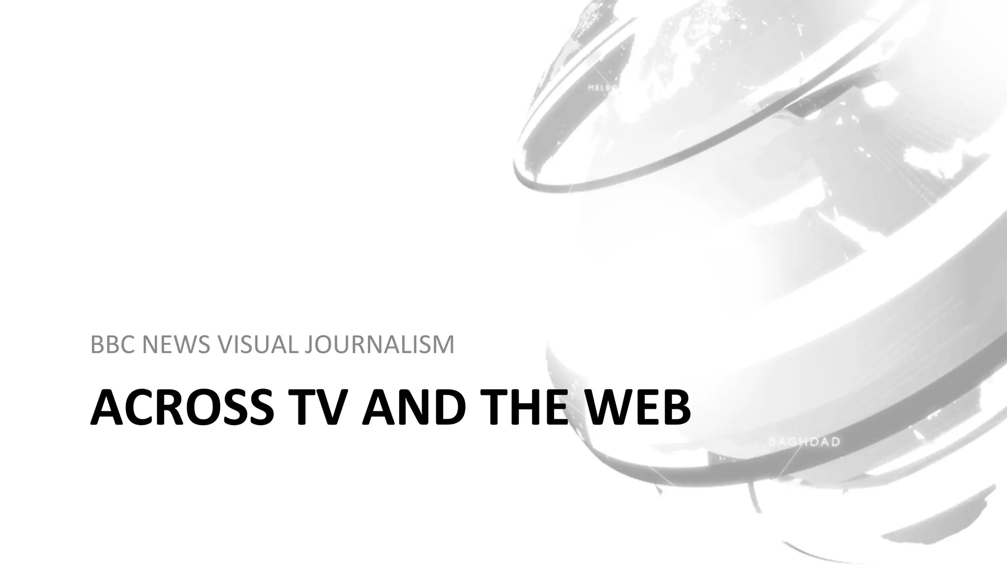 Keynote - Data Visual Storytelling: BBC’s Approach | PDF