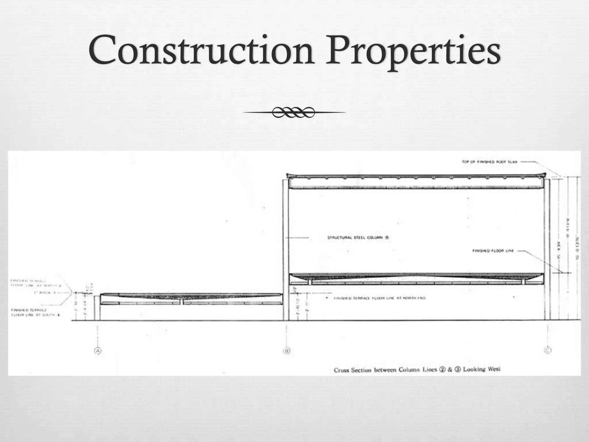 Farnsworth house Construction Details | PDF