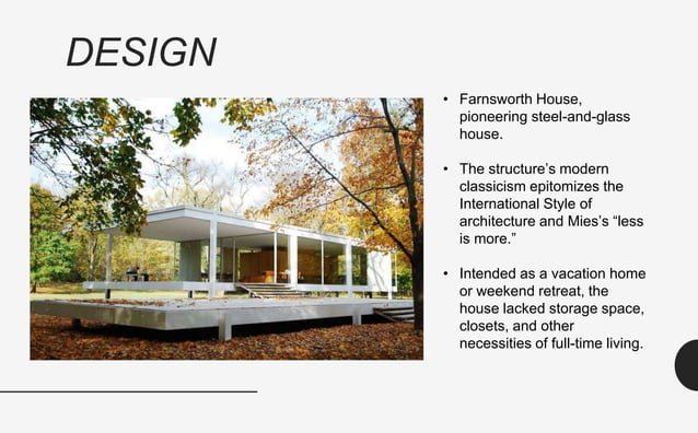 Farnsworth house and S.R Crown hall by Mies Van der Rohe- Case study ...