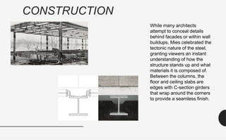 Farnsworth House Wall Section