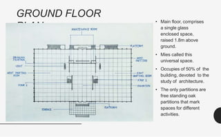 Crown Hall Plan