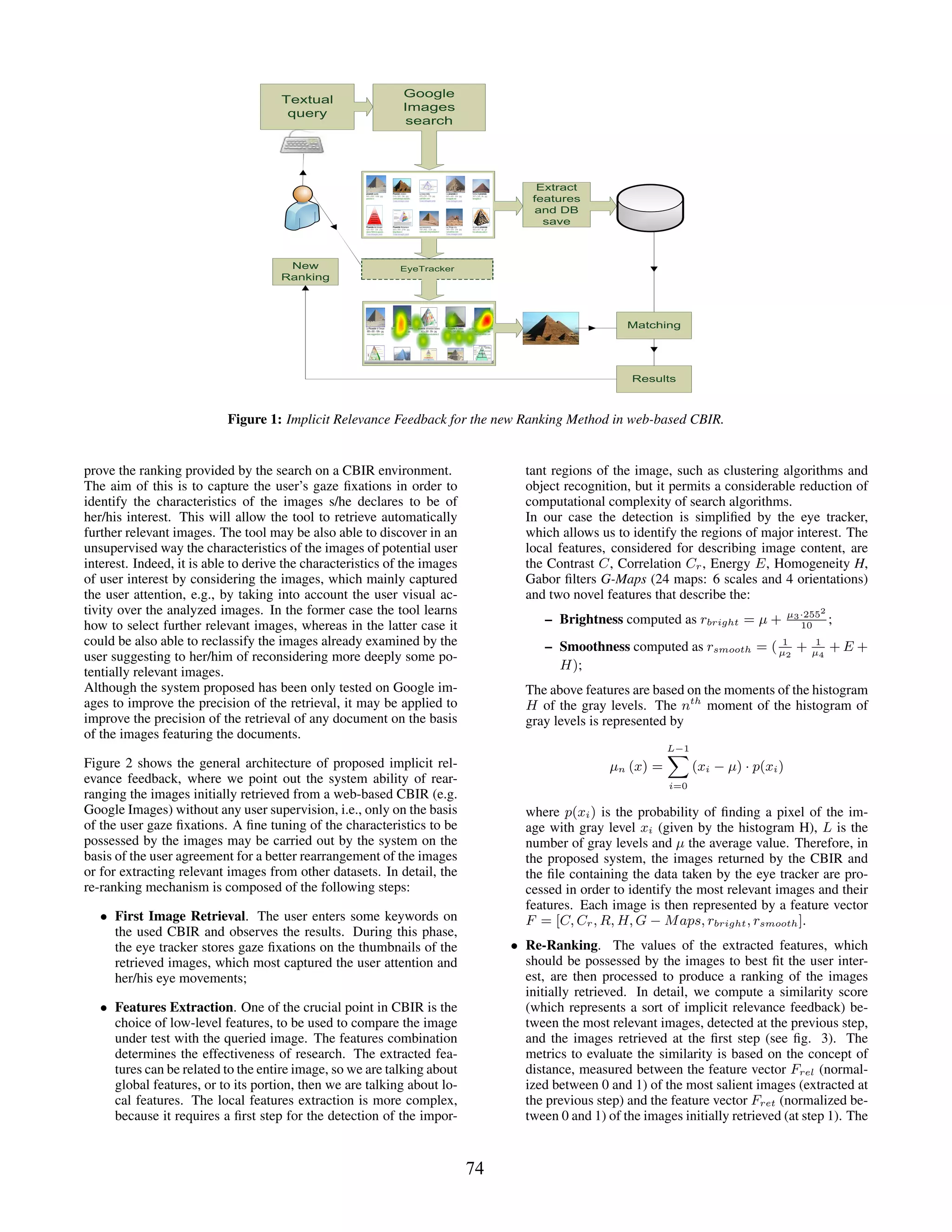 Faro Visual Attention For Implicit Relevance Feedback In A Content Based Image Retrieval | PDF