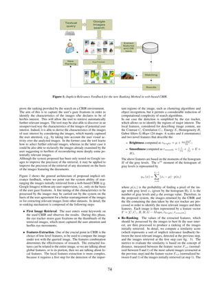 Faro Visual Attention For Implicit Relevance Feedback In A Content Based Image Retrieval | PDF ...