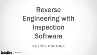 Using Metrology Software to Capture Data for Reverse Engineering | PDF