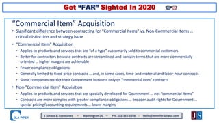 Government Contacting - FAR Part 12 - Acquisition of Commercial Items ...