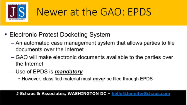 2024: The FAR - Federal Acquisition Regulations, Part 33 | PPTX