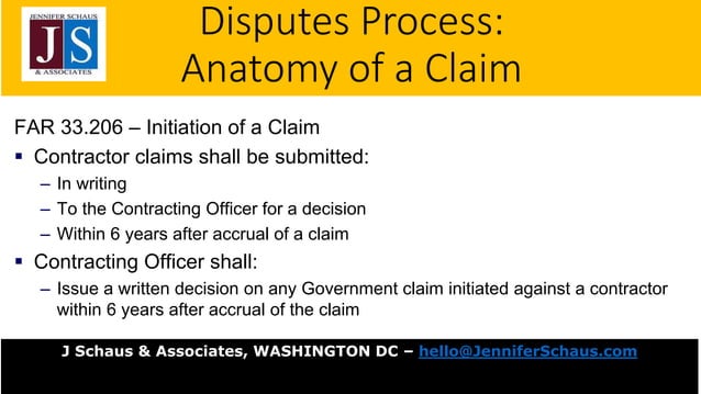 2024: The FAR - Federal Acquisition Regulations, Part 33 | PPTX