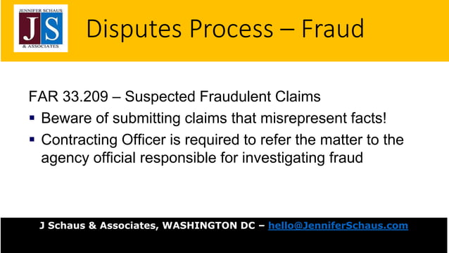 2024: The FAR - Federal Acquisition Regulations, Part 33 | PPTX
