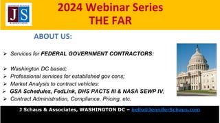 2024: The FAR, Federal Acquisition Regulations - Part 4 | PPT