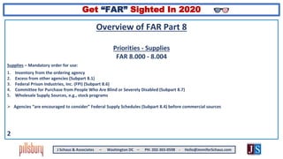 Government Contacting - FAR Part 8 - Required Sources Of Supplies And ...