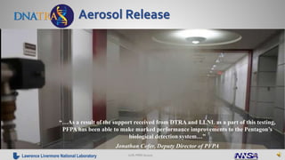 DNATrax (DNA Tagged Reagents for Aerosol eXperiments) by George Farquar ...