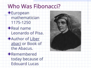 Fibonacci Sequence m_mathematics abd sciencer.ppt