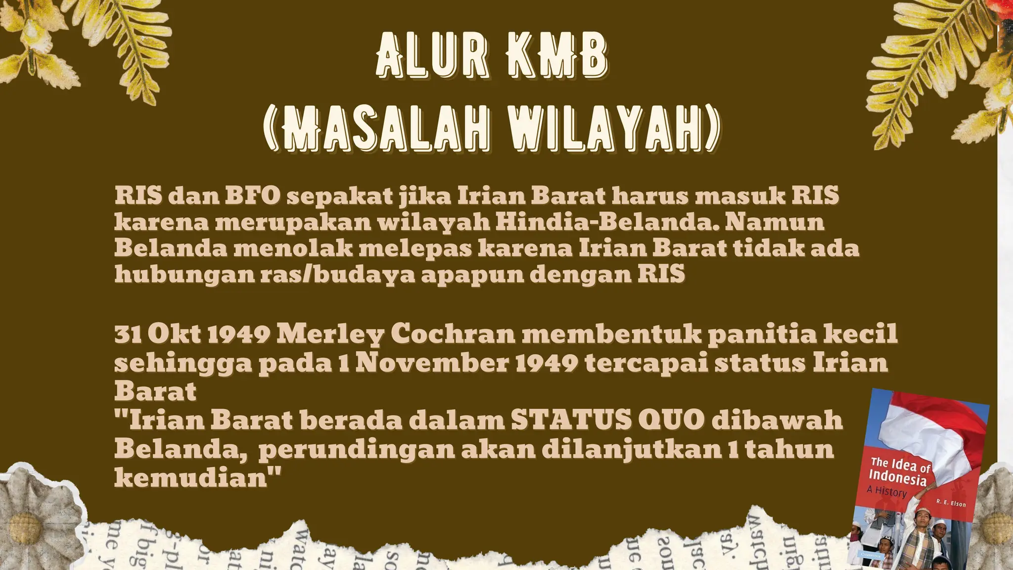 Sejarah KMB Konferensi Meja Bundar Simplified Presentation | PDF