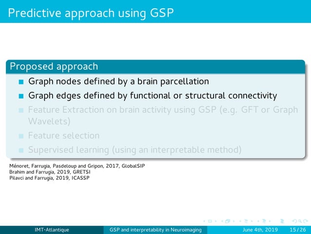Graph Signal Processing: an interpretable framework to link neurocognitive architectures with ...