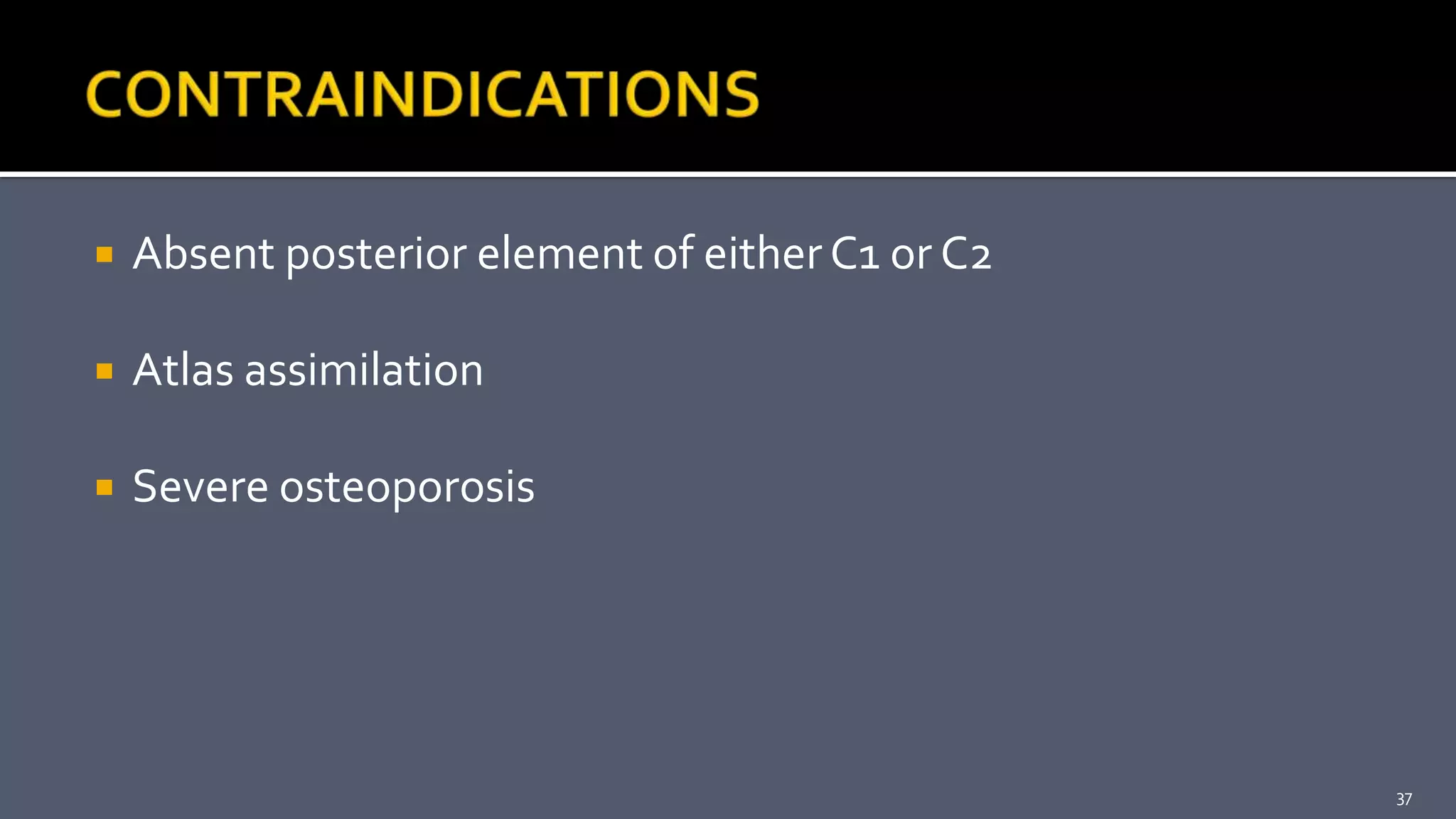 Cervical Fusion: C1-C2 Fusion | PPTX