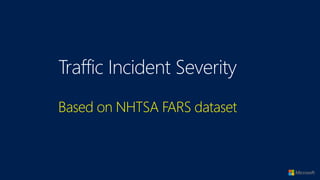 FARS Dataset Azure Machine Learning model | PDF | Auto Safety | Automotive