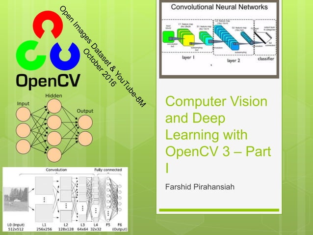 Computer Vision, Deep Learning, OpenCV | PPT
