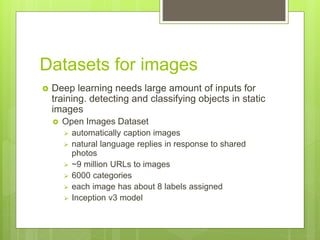 Computer Vision, Deep Learning, OpenCV | PPT