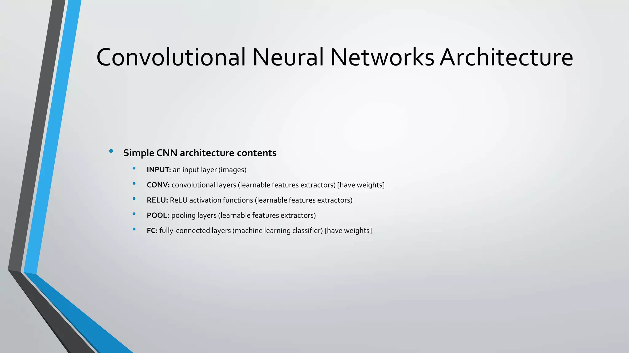 Layers in Deep Learning & Caffe layers (model architecture ) | PPT