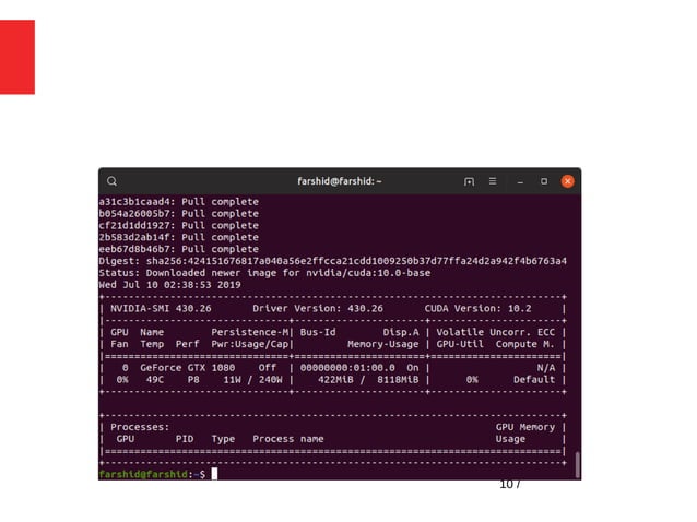 Deep Learning for Computer Vision in Ubuntu 19; Part 1 installation | PPT