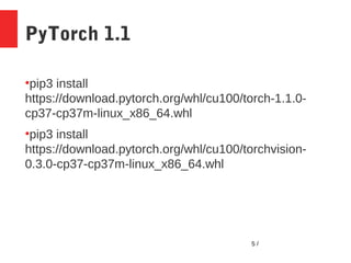 Deep Learning for Computer Vision in Ubuntu 19; Part 1 installation | PPT