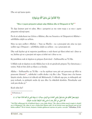 Çfarë është Da'ueti Selefij | PDF