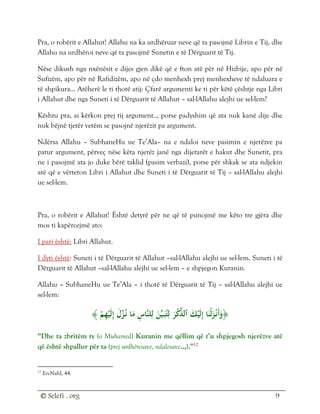 Çfarë është Da'ueti Selefij dhe cilat janë bazat | PDF