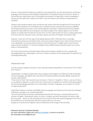 Farsi or persian | PDF