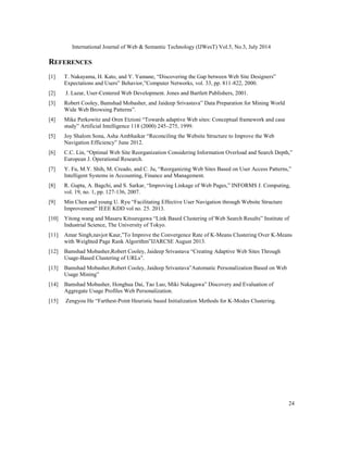 Farthest first clustering in links reorganization | PDF | Web Development | Internet