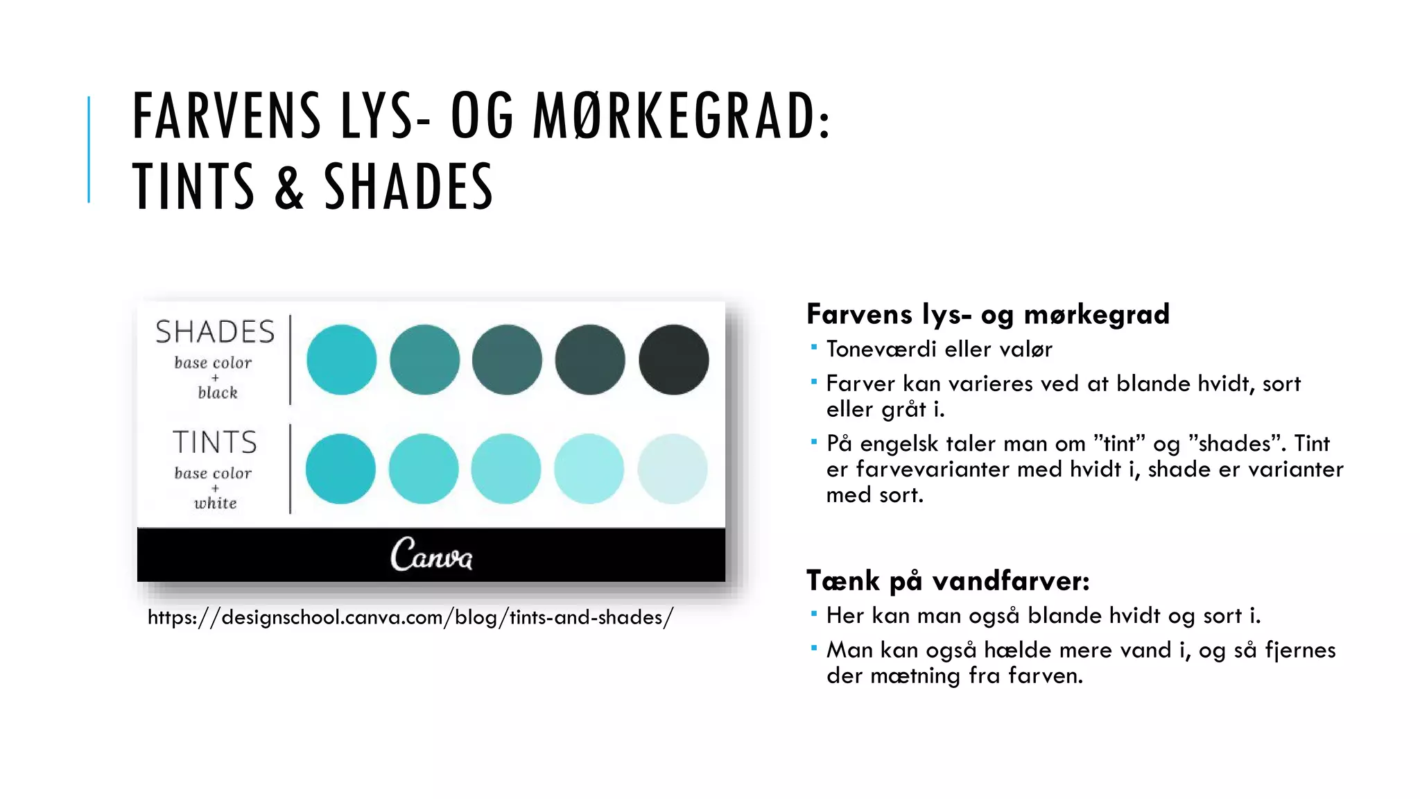 Colors (Danish Slides: Farver) | PPT