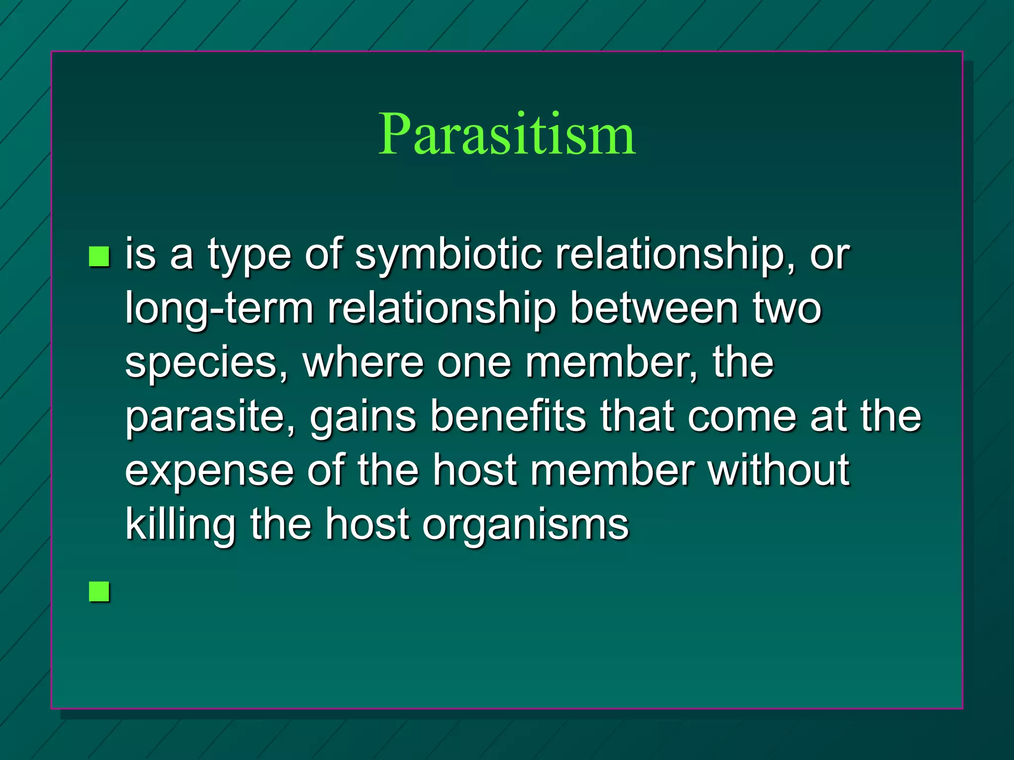 Evolution of parasitism | PPT