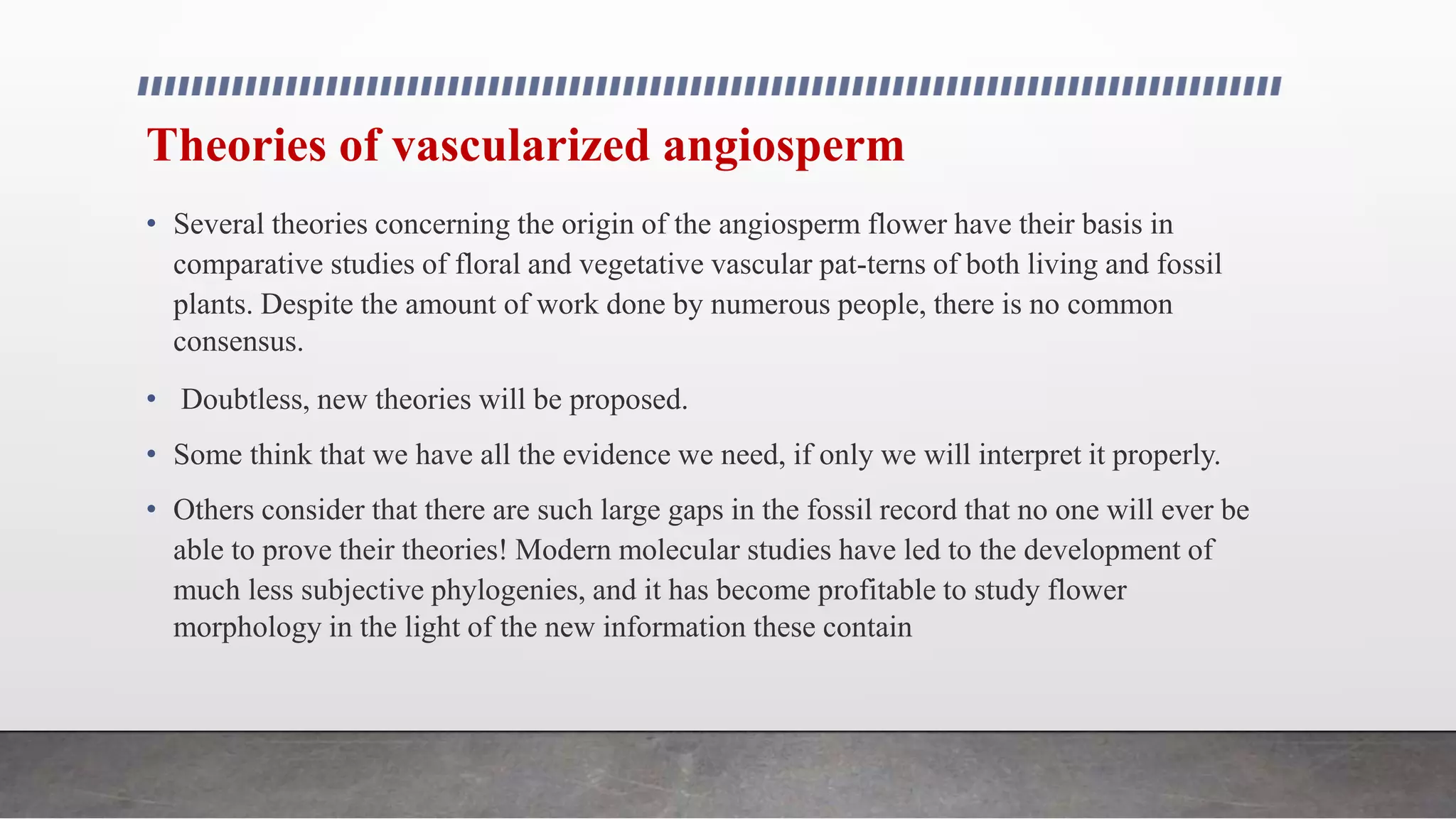 advanced anatomy of plants vascularization | PPTX
