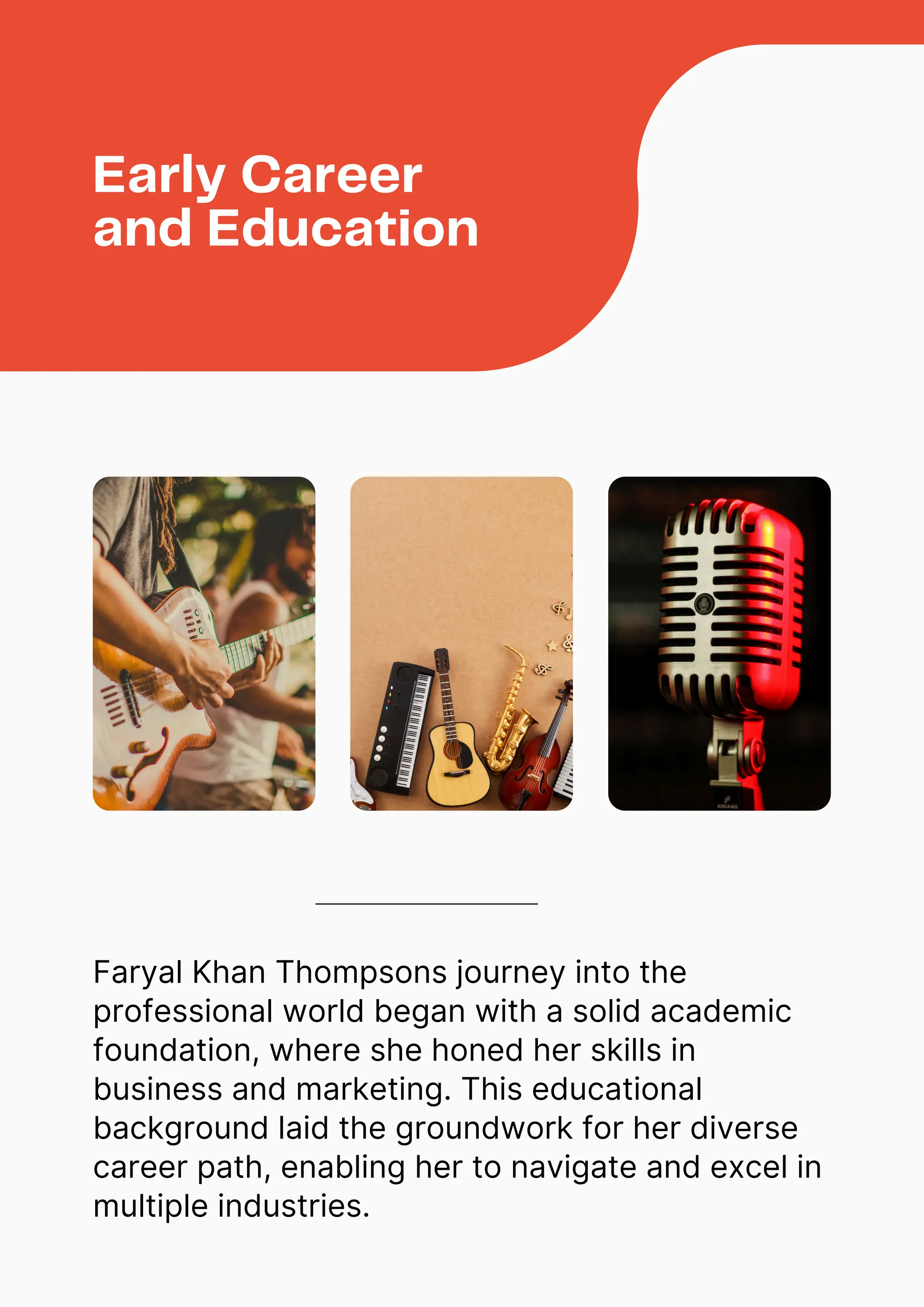 Faryal khan Thompson - Independent Artist | PDF